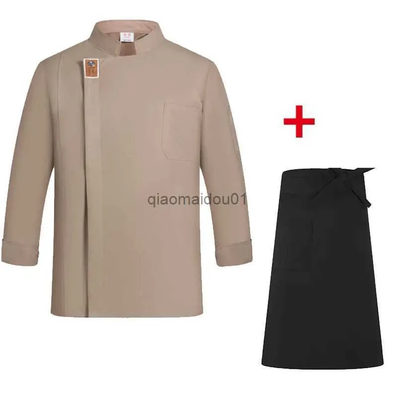 DHgate.com:Long Sleeve Chef Coat Jacket for Cooking Kitchen Work ...
