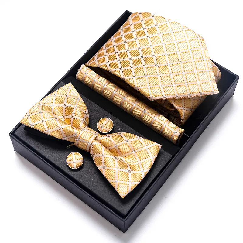 Premium Men's Tie & Bow Tie Gift Set - Suit Tie Collection, Formal ...