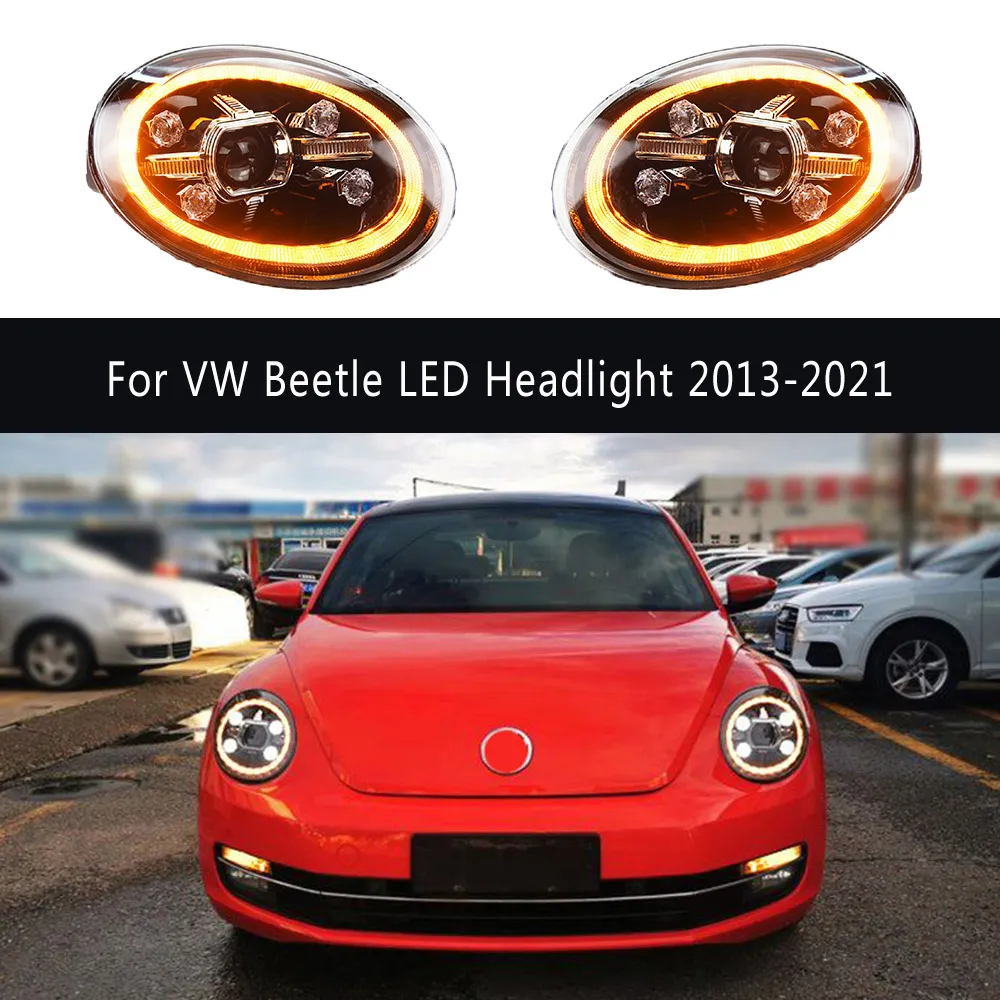 DHgate.com:VW Beetle LED Headlight Assembly: Daytime Running Light ...