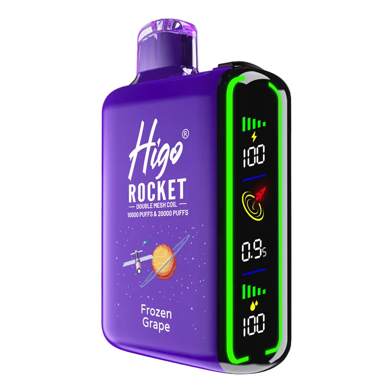 Original Puff Vape Higo Rocket 20000 Puffs 20k Disposable E Cigarettes ...