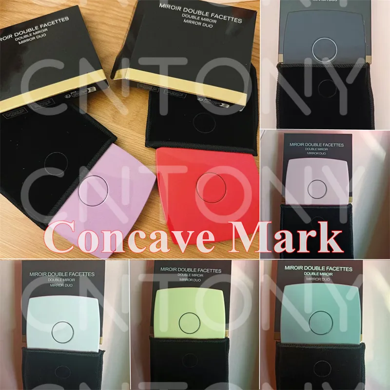 Compact Makeup Mirror with Velvet Pouch - Portable Travel Mirror for ...