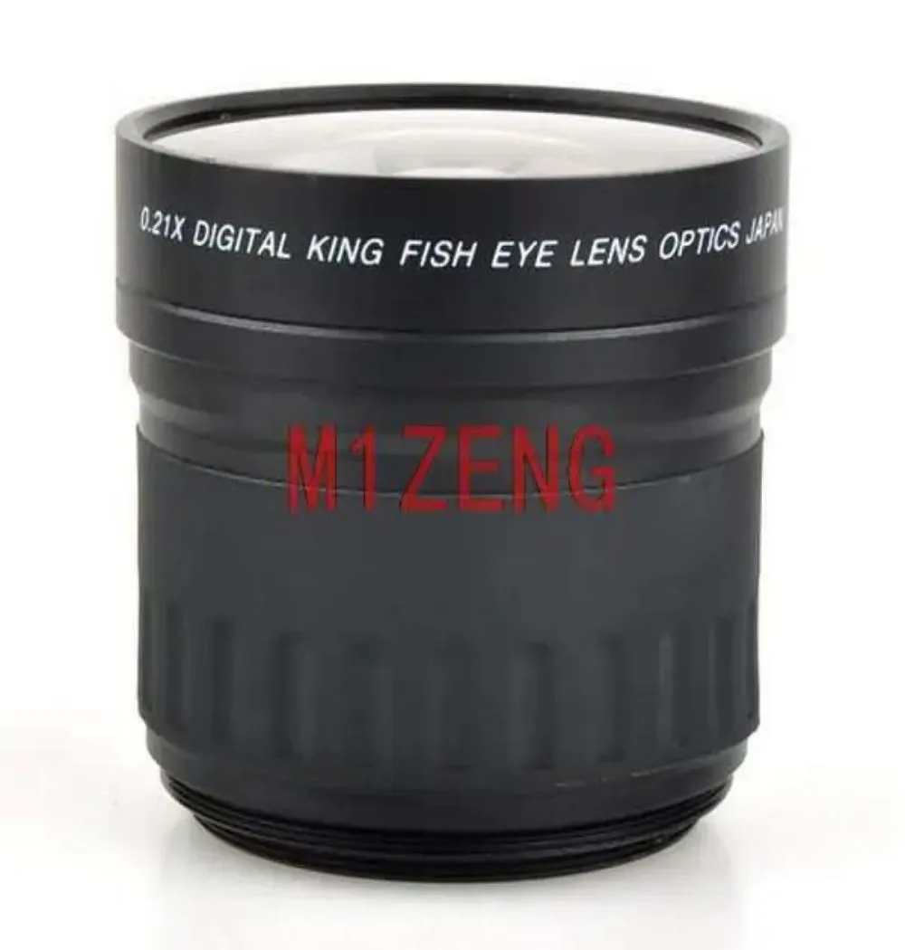 Macro Beautiful Angle Fisheye Lens: 0,21x 58 Mm 52 Mm Pour Nikon, Canon ...