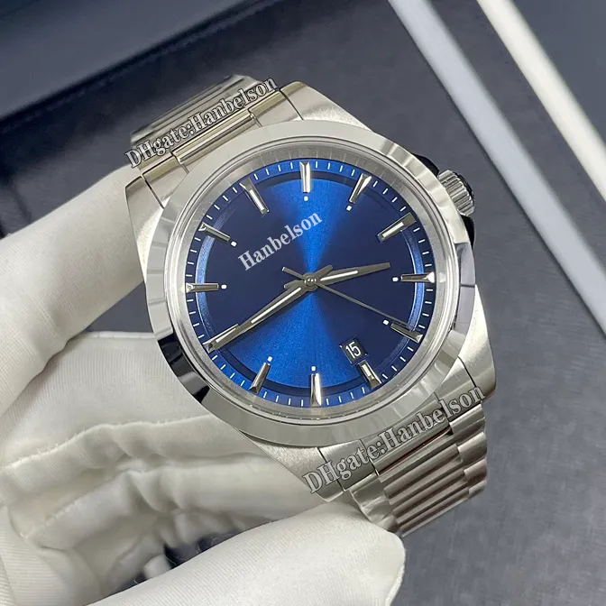 Men's Sapphire Crystal Automatic Watch 41mm Blue Face, Japan 8215 ...