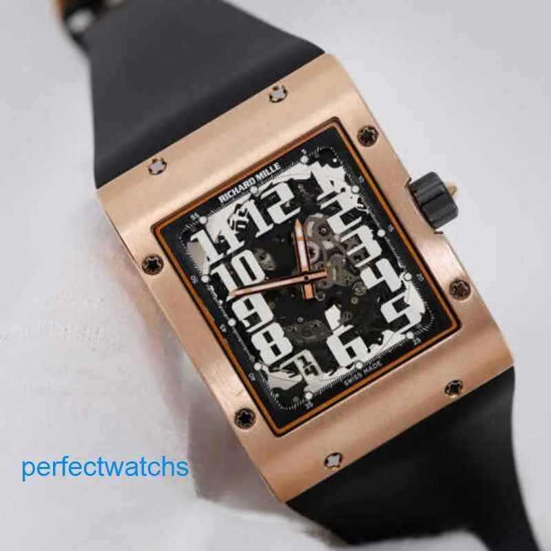 DHgate.com:Luxury RM016 Mens Rose Gold Automatic Mechanical Watch with ...