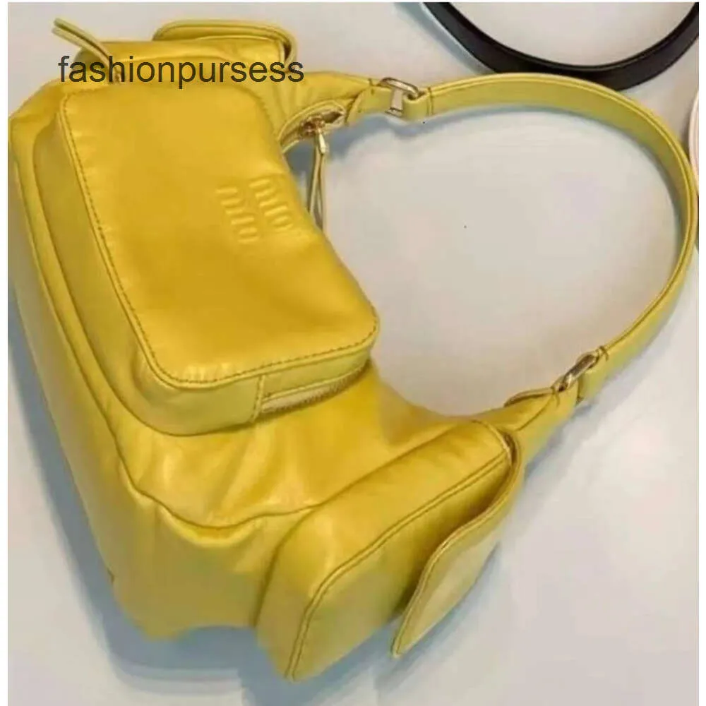 Vintage Cowhide Shoulder Bag - Premium Leather Underarm Bag, Designer ...