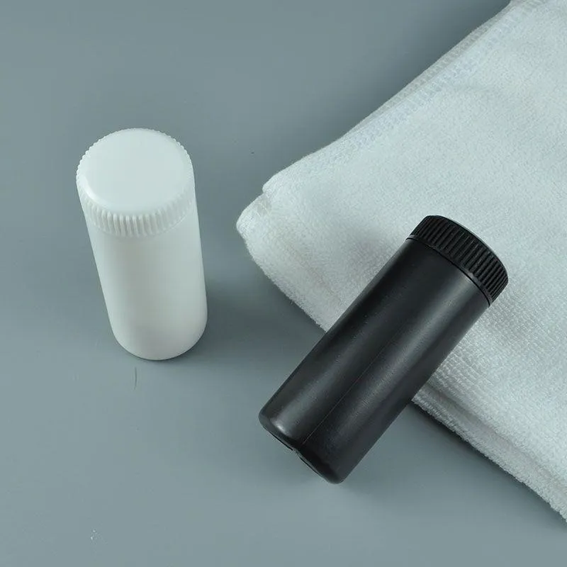 60ml Talcum Powder Sifter Bottles - Black/White Portable Empty Bottles ...