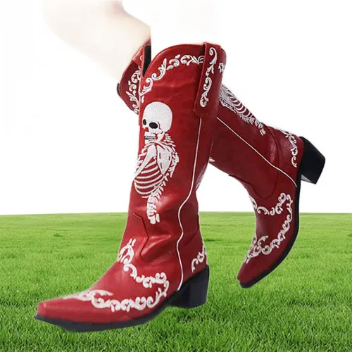 DHgate.com:Women Skull Skeleton Selfie Cowboy Western Mid DHgate.com:Women Skull Skeleton Selfie Cowboy Western Mid