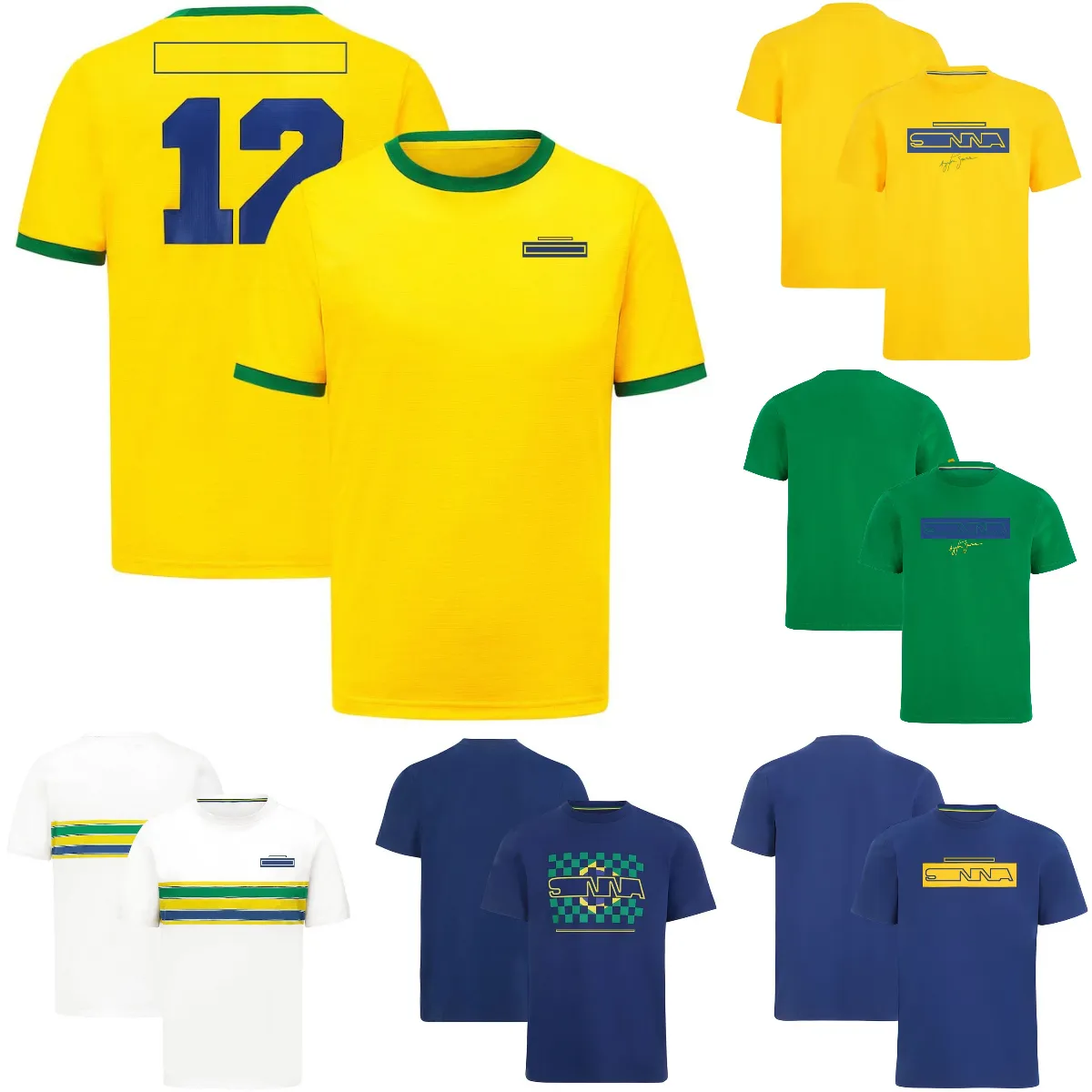 2024 F1 Driver Formula 1 Team Uniform Tennis T Shirt Racing Fans Sports ...