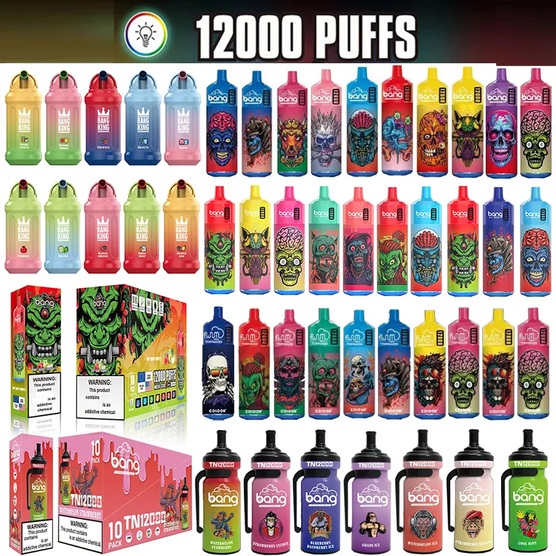 Genuine Bang Box Bang King Fluumbox 12K Puff 12000 Disposable Vape Pen ...