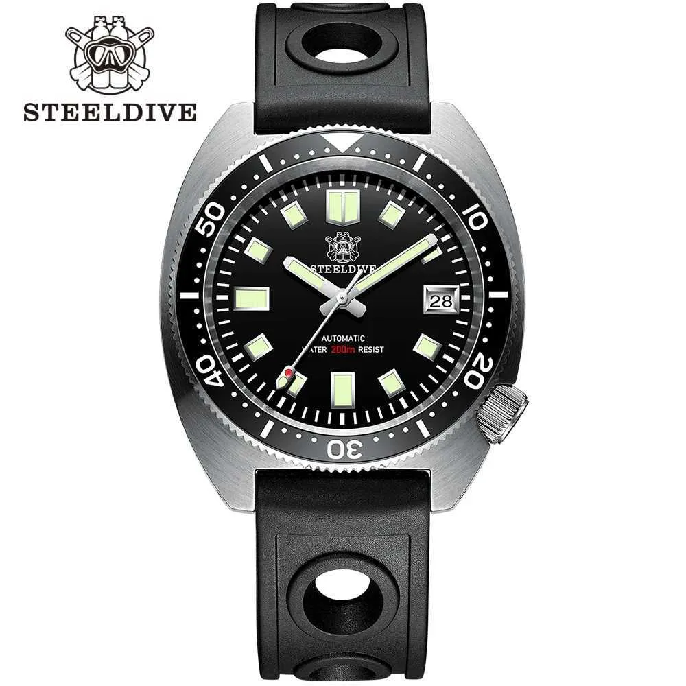 Steeldive SD1977 Diving Watch - Thin Abalone Dial, Sapphire Crystal ...