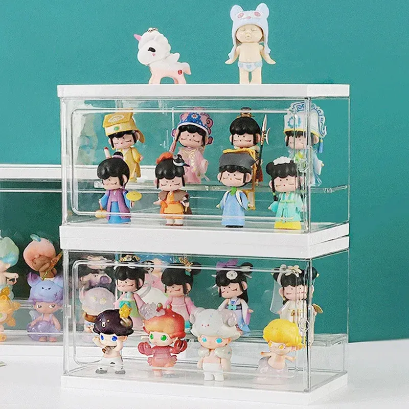 Acrylic Blind Box Showcase toy storage organizer for Action Figures ...
