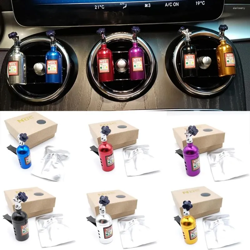 Aromatherapy Car Air Freshener, Miniature Bottle Vent Clip Auto ...