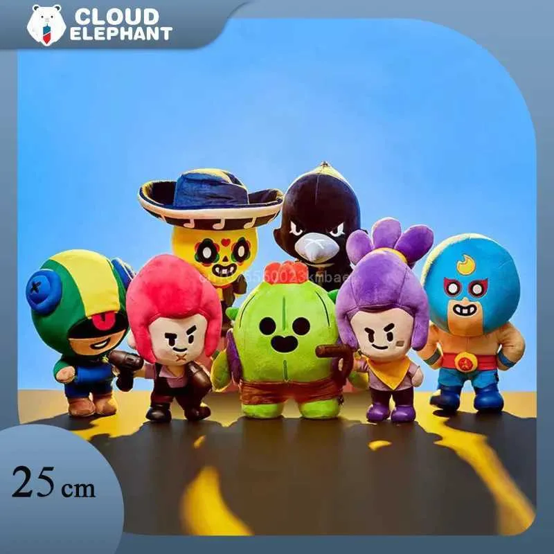 Hot Games Peripheral Nulls Brawl Plushie Spike Plush Dolls Leon Stuffed ...