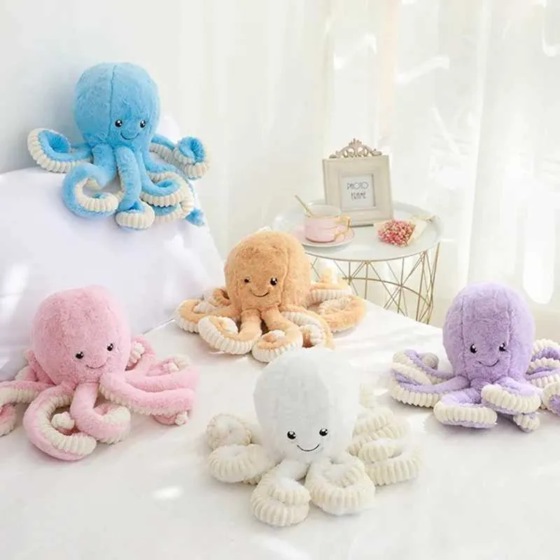 Large Octopus bingo plush - 18-80cm PP Cotton Stuffed...