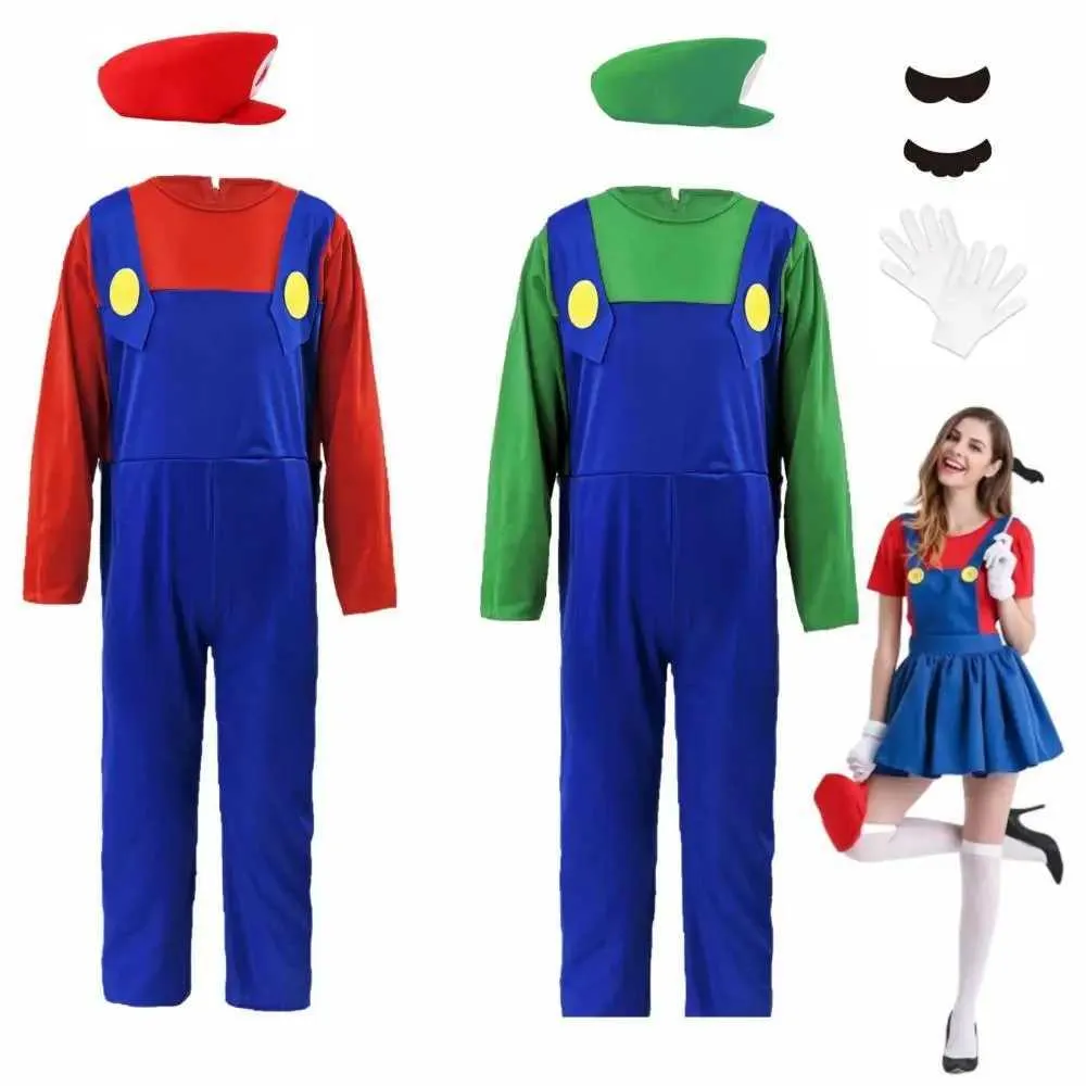 DHgate.com:Cosplay Game Boys Plumber Bros Cosplay Costumes Funny ...