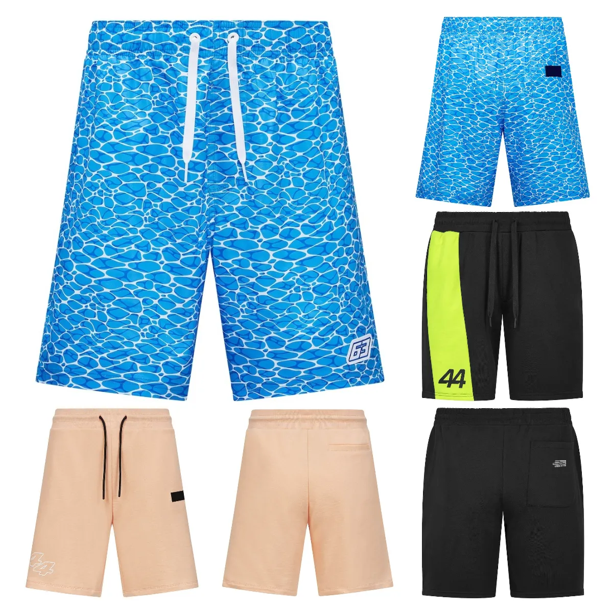 Formula 1 Jackets, Racing Team Inspired Shorts: Breathable Summer Men's ...