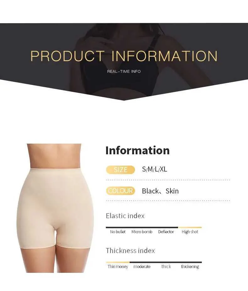 Seamless High-Waist Slimming Shorts for Women: Breathable, Anti-Slip ...