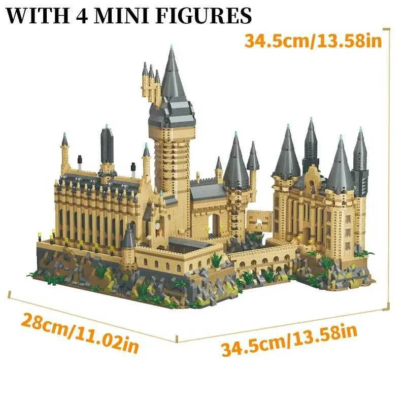 Magic Creative Creative Medieval Castle Bricks Set بناء نموذج قصر الخاص ...