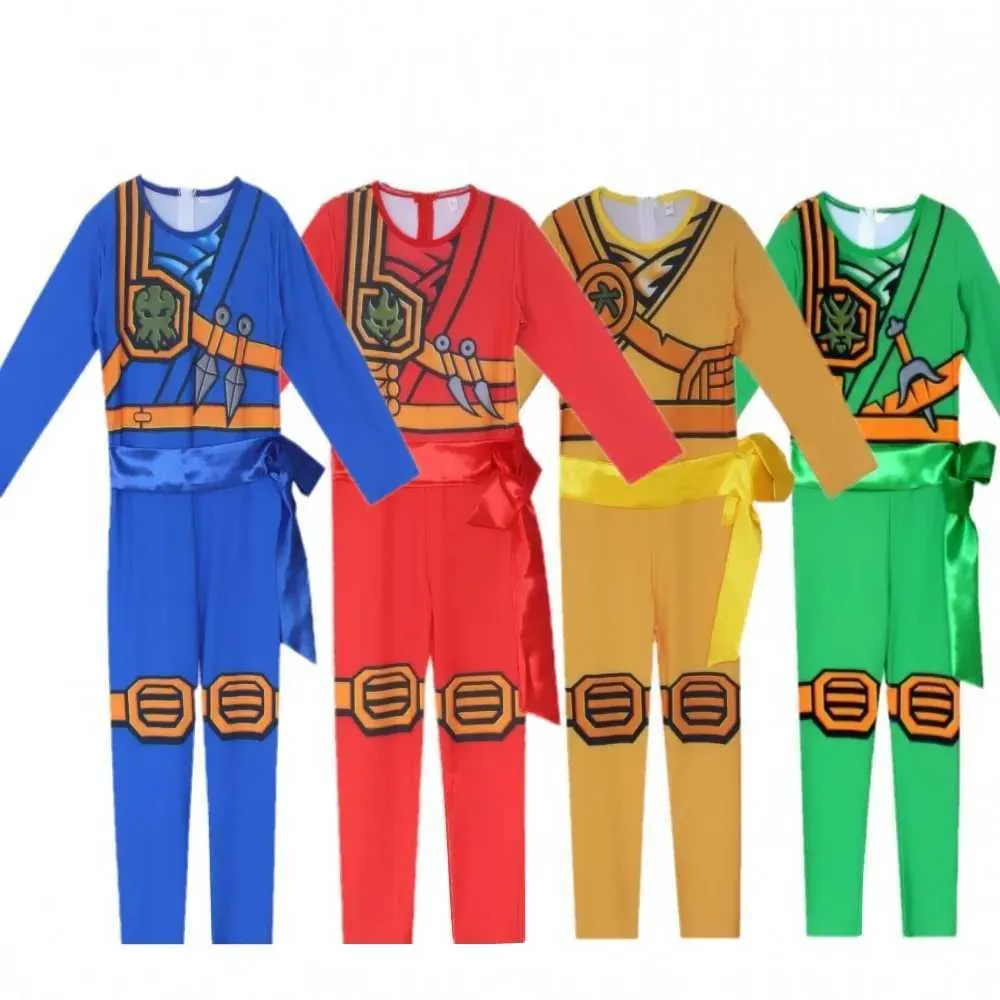 DHgate.com:Advanced Ninja Superhero Cosplay Jumpsuit Set for Kids Role ...