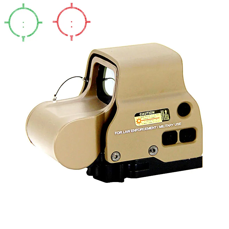 Tactical 558 Red Green Dot Scope Holographic Reflex Sight T Dot Weapon ...