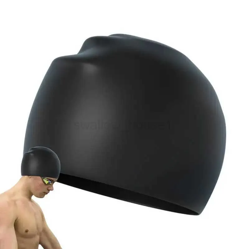 DHgate.com:Adult Waterproof Silicone Swim Caps with Ear Protection ...