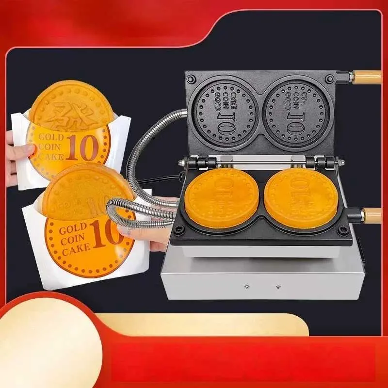 Commercial Bread Maker & Toaster - Korean Coin Cake & Hot Sand Maker ...