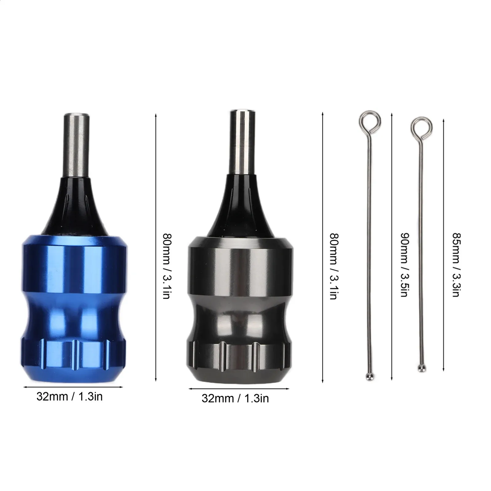 DHgate.com:Alloy Adjustable Tattoo Machine Cartridge Grip Handle with ...