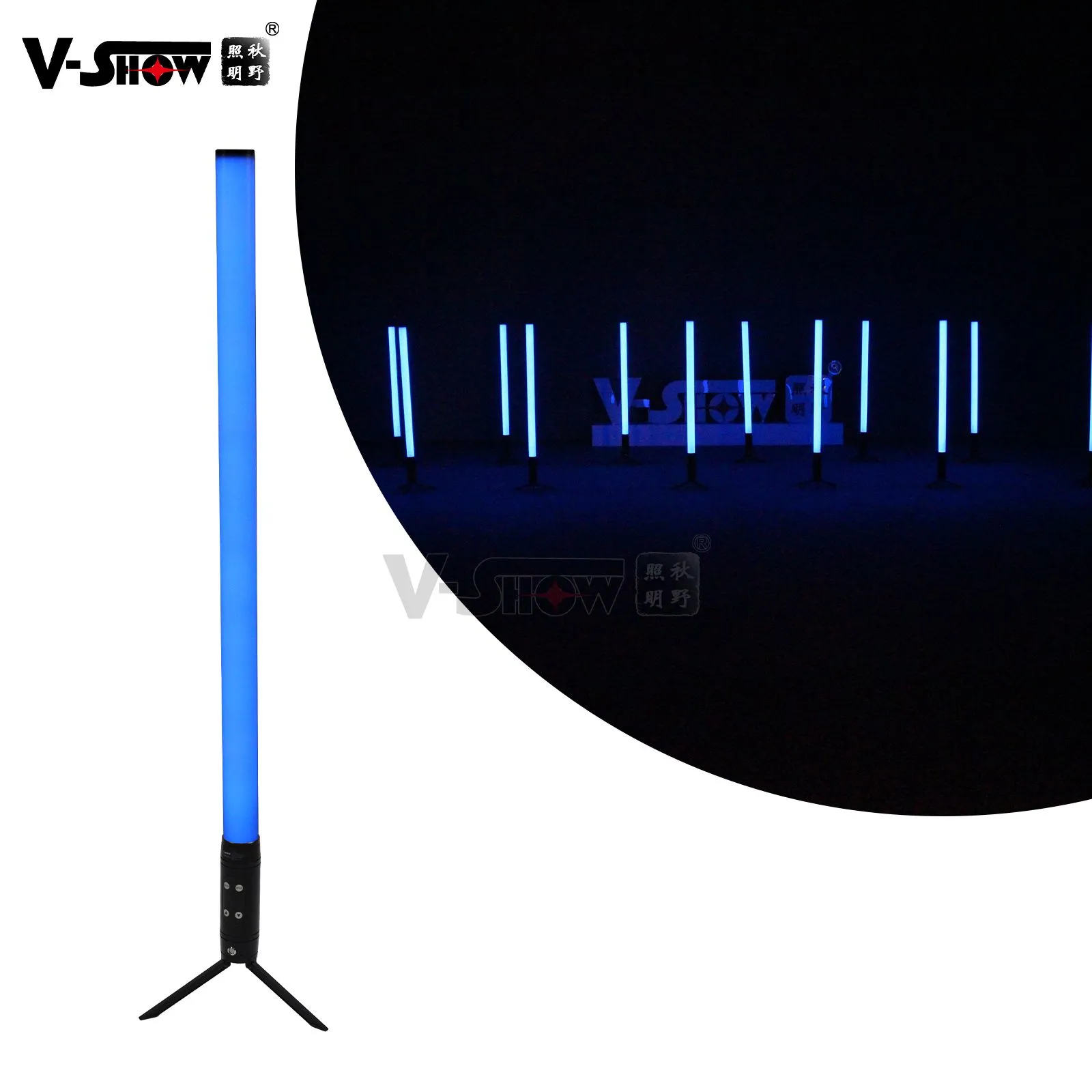 DHgate.com:Immersive 360° RGB LED Pixel Tube: Wireless Remote, IP65 ...