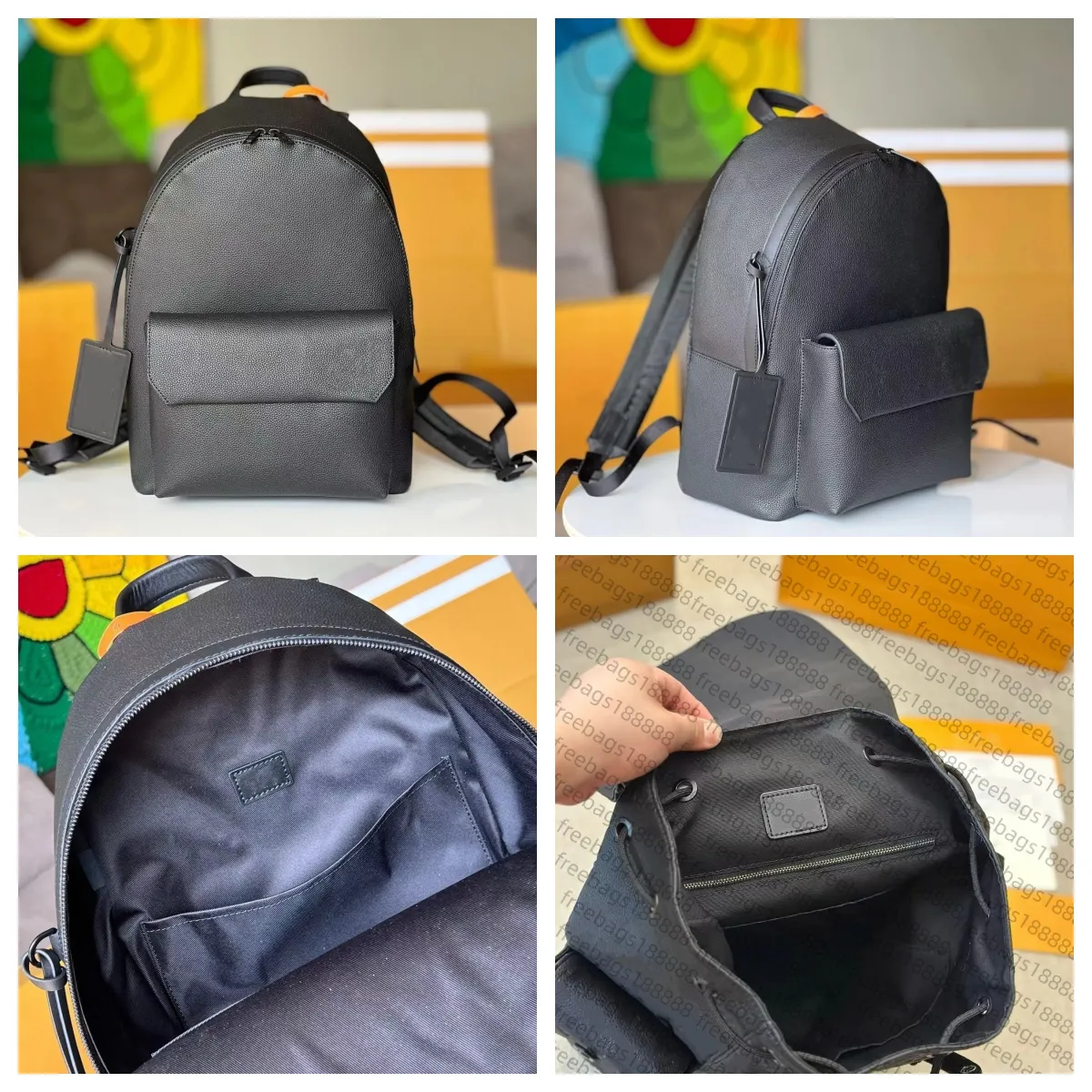 Designer Backpacks Men: Luxury Backpacks, Large Capacity Leather Tote ...