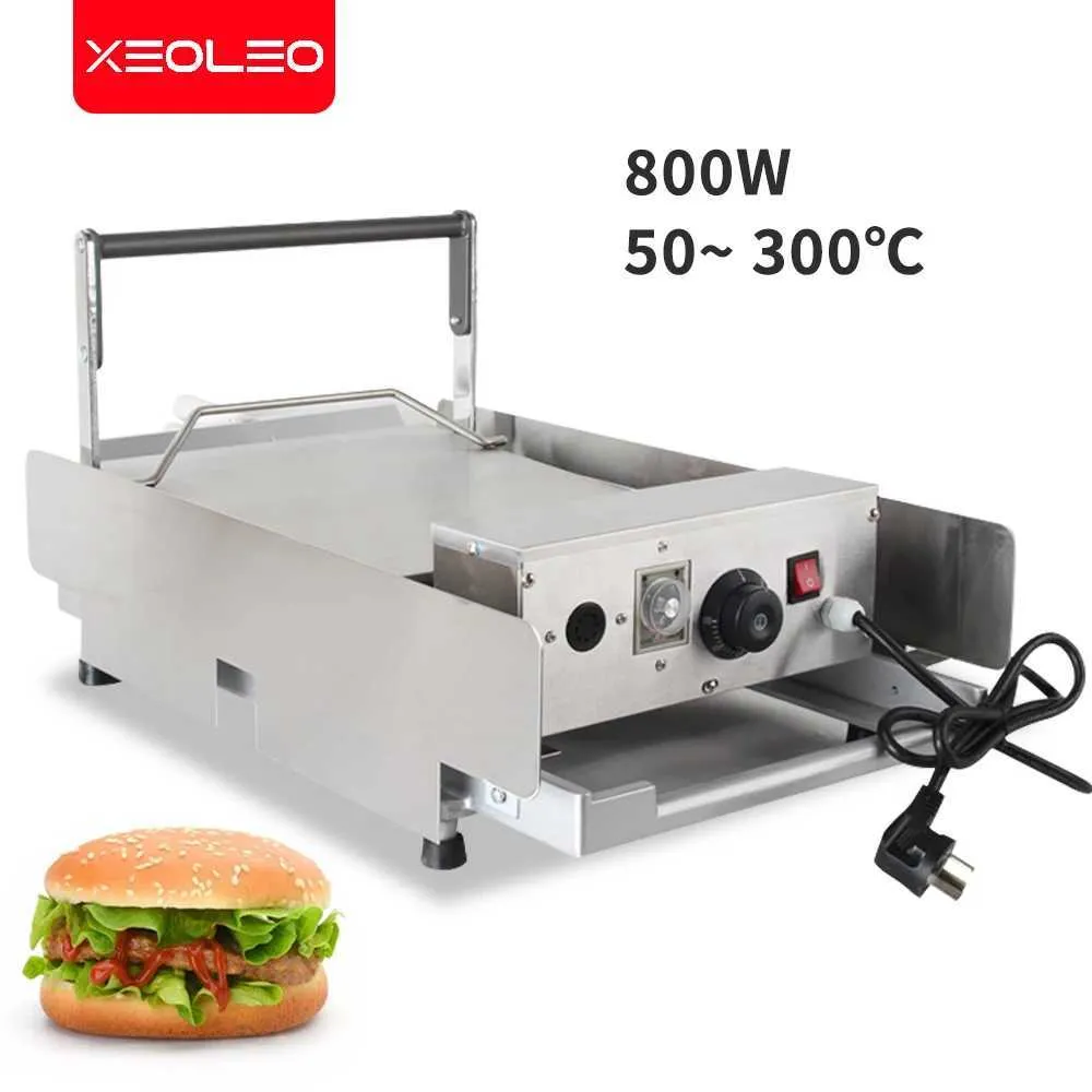 DHgate.com:Double Layer Stainless Steel Burger Maker Machine | Electric ...