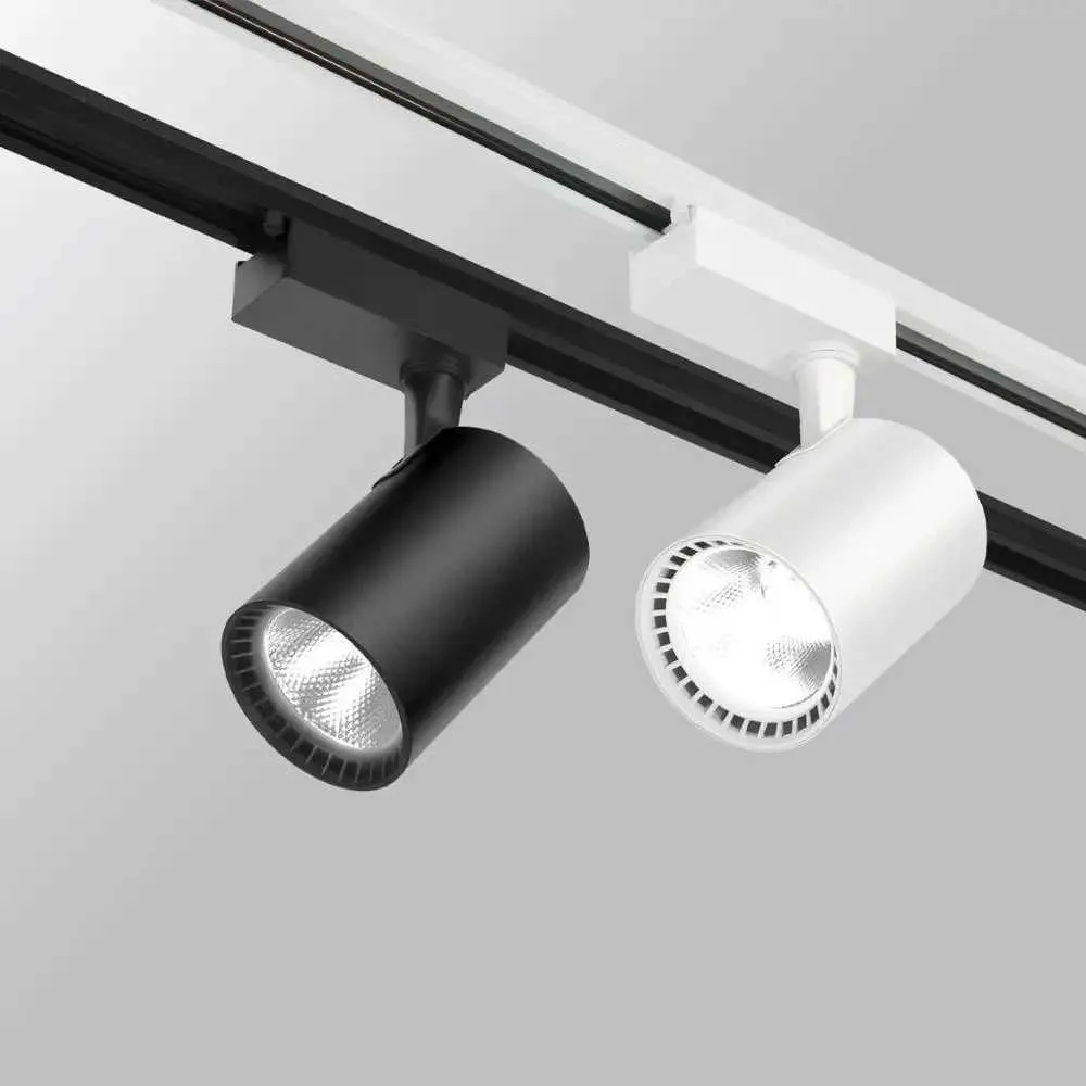 LED Rail Lighting System For Living Room 220V Ceiling Rail Lights, 20 ...