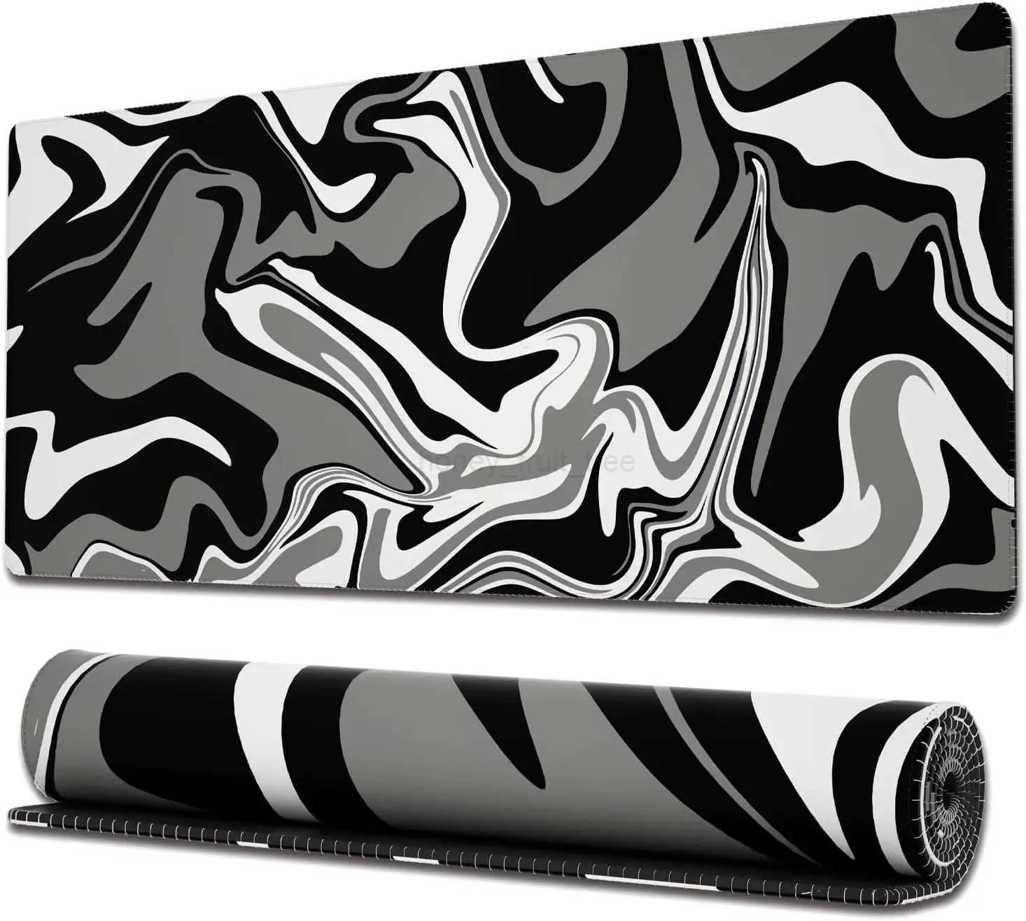 Swirl Texture Gaming Mouse Pad Large Desk Mat For Laptop/Computer From ...