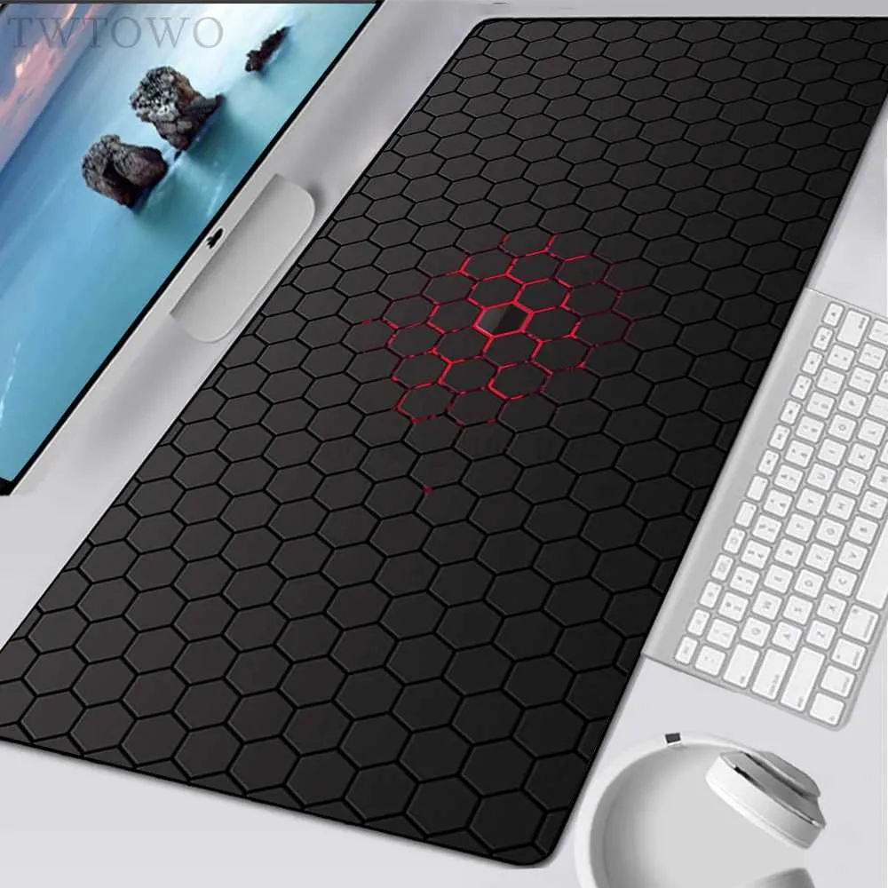 XXL Gaming Mouse Pad Large Extended Desk Mat, Non Slip Honeycomb Base ...