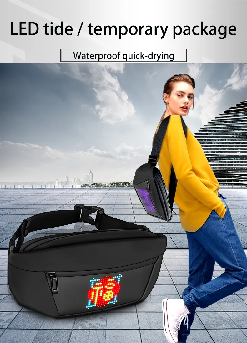 Led Backpacks Bluetooth Version: Smart Waterproof Bag... From ...