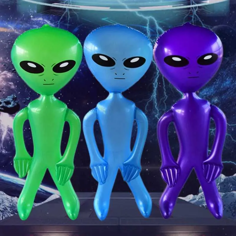 Inflatable Alien Blow Up Toy: 30.71 Inch Jumbo Alien For Party ...