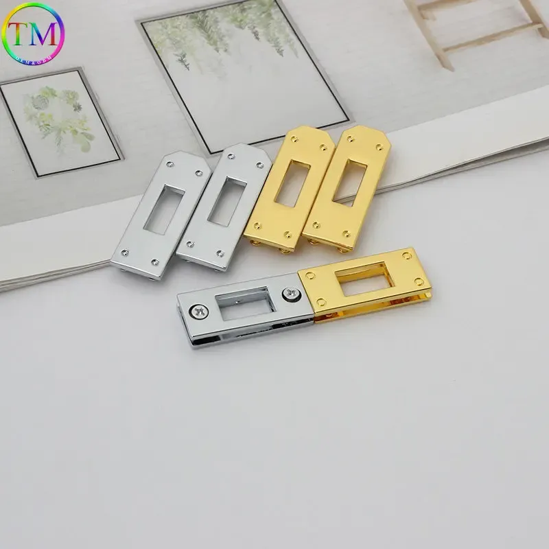 Metal Turn Lock Push Clasp Set: Stylish Bag Hardware for Fashion ...
