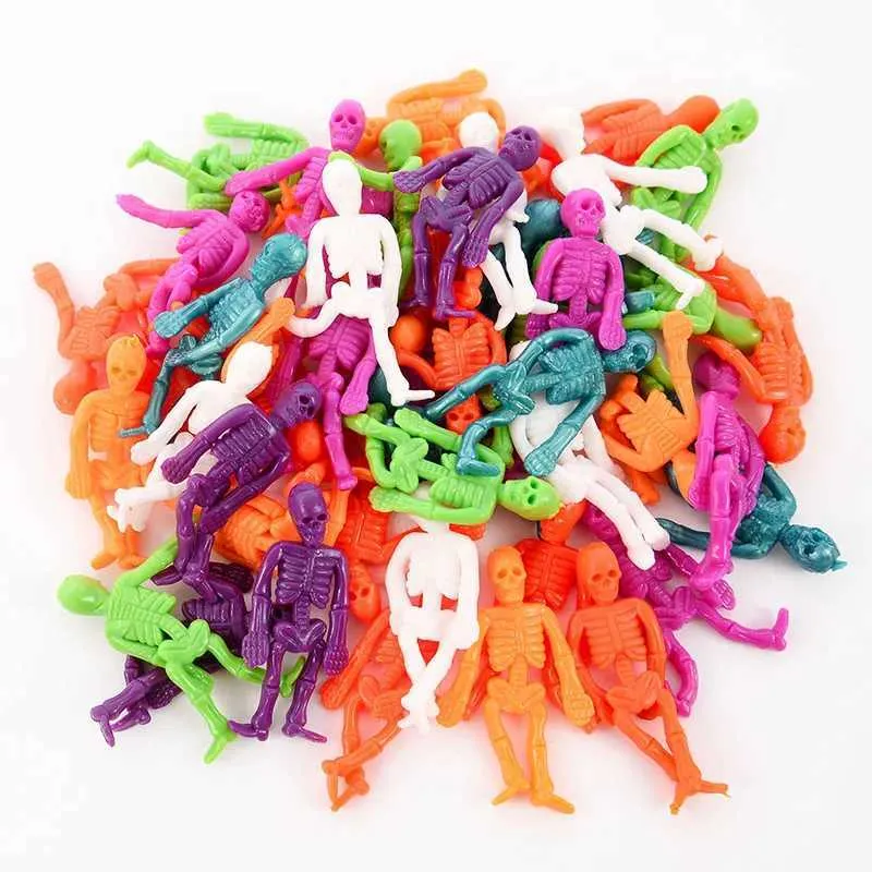 TPR Skeleton Toys for Kids' Stress Relief and Halloween Decor from ...