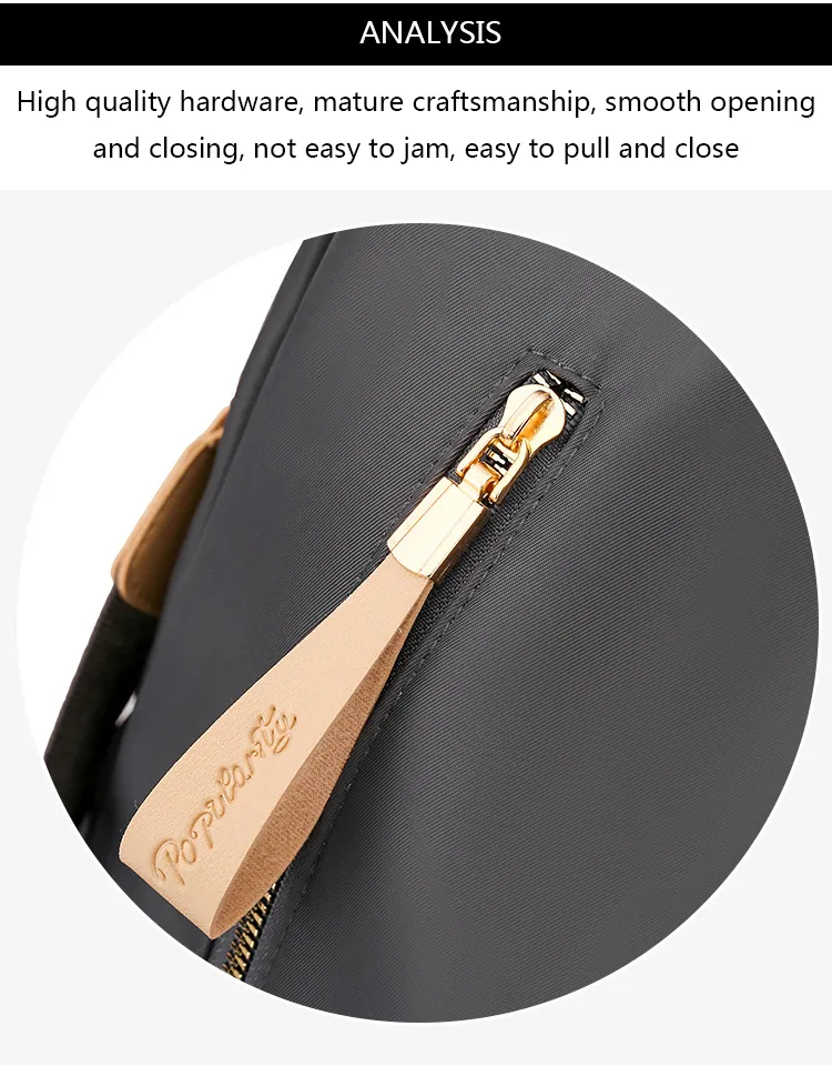 Oxford Anti-theft Backpack for Women: Waterproof, Large Capacity ...