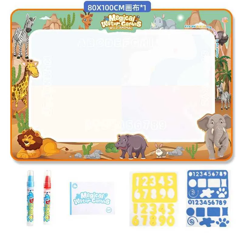 Reusable Water Doodle Mat for Kids - Endless Mess-Free Drawing ...