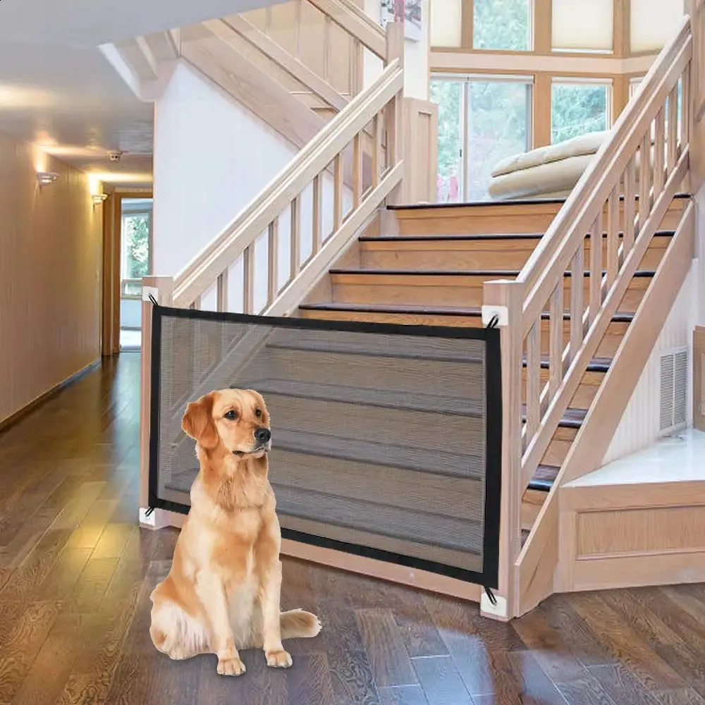 Dog Gate Ingenious Mesh Dog Fence For Indoor And... From Ukeastore, $16 ...