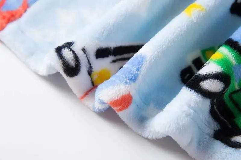 Cozy Flannel Hooded Pajamas for Kids: Soft, Printed Flannel for Sweet ...