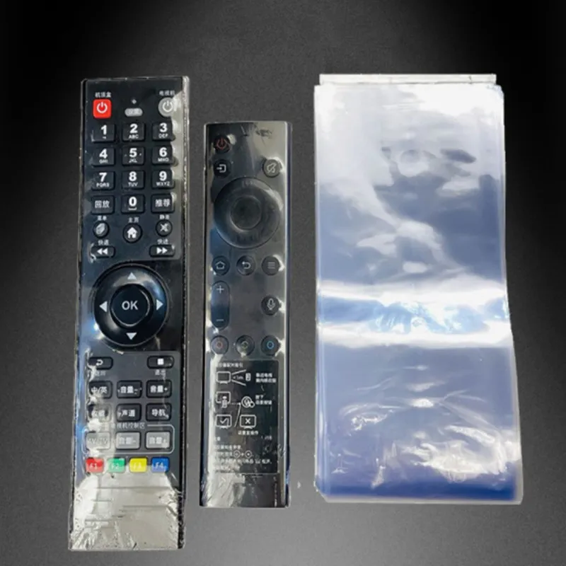Transparent Heat Shrink Film Bags: Waterproof Remote Control Protector ...