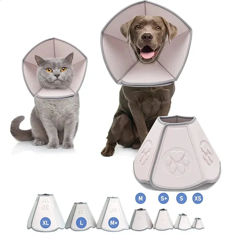 Generation Cat Dog Cone Collar Adjustable Protective After Surgery ...