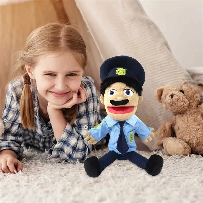Hand Puppet Doll Toy With Movable Mouth For Talk Show Roleplay Chef ...