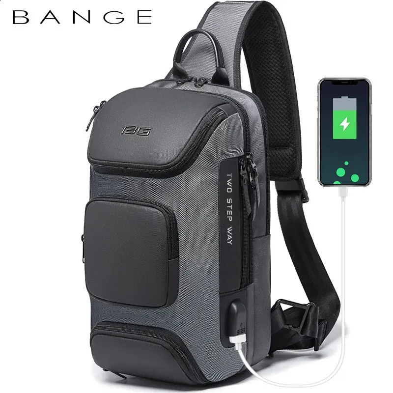 BANGE Waterproof Anti Theft Crossbody Bag For Men ... From Camebag, $27 ...