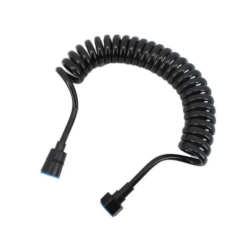 DHgate.com:3M Length Black & White Soft Flexible Telephone Shower Spray ...