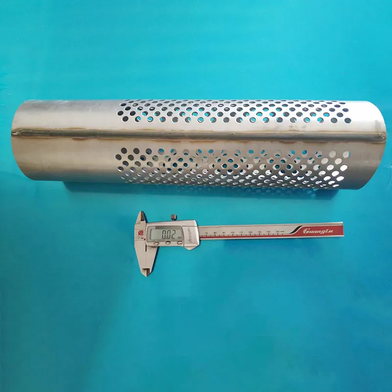 Stainless Steel Perforated Pipes For Automotive Exhaust Muffler ...