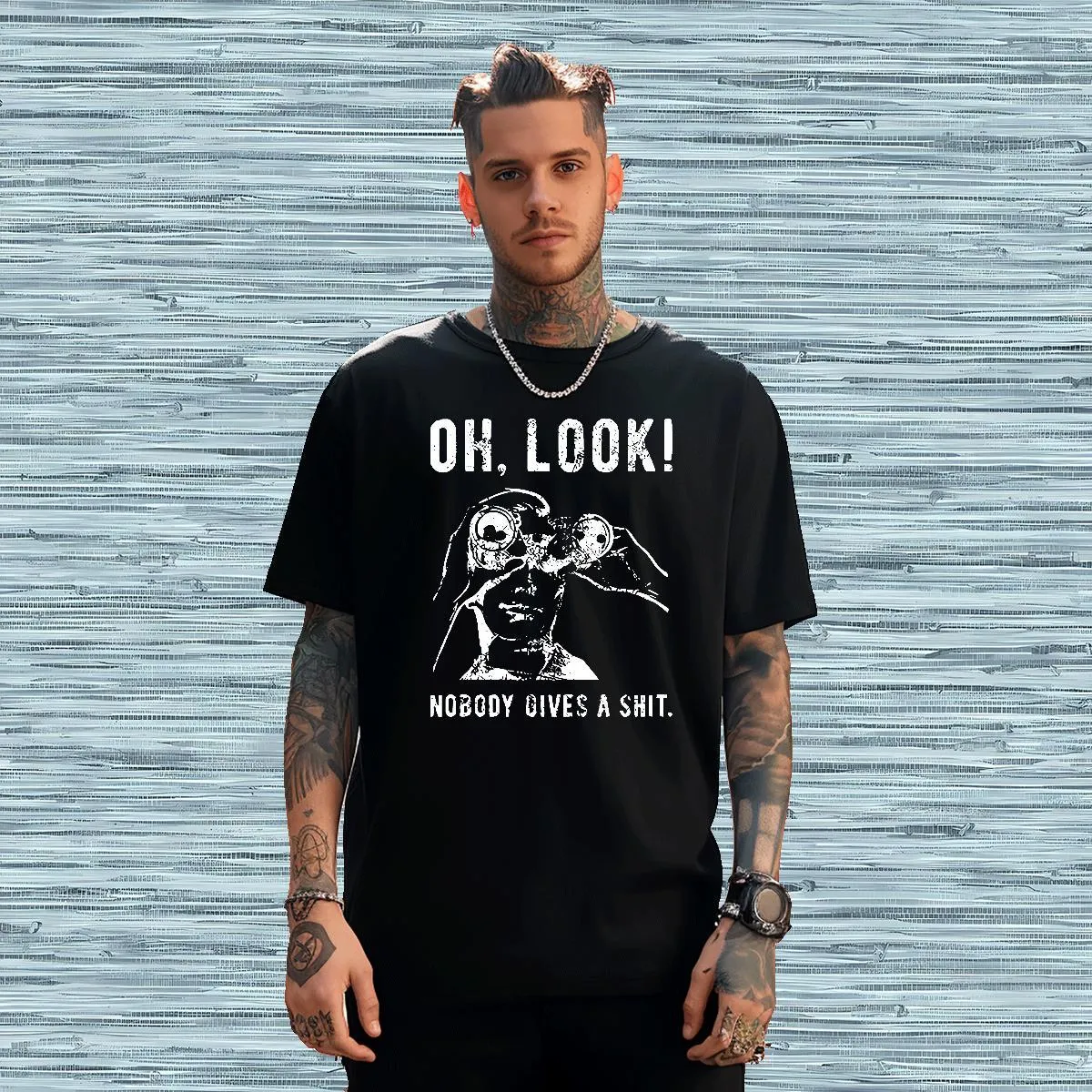 Cool Design Men's Crew Neck T-Shirts: Breathable Cotton, Unique Hand ...