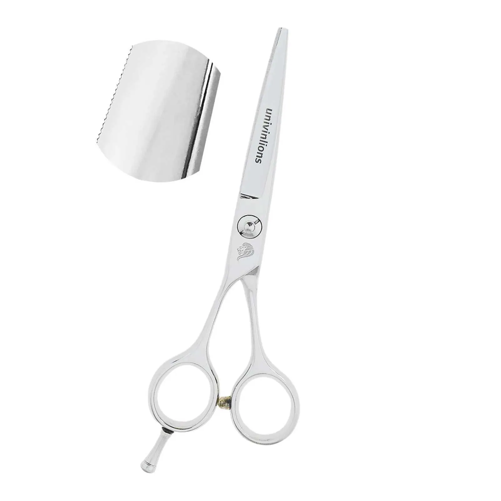 Left Handed Serrated Hair Scissors - 6 Professional 440C Steel Shears ...