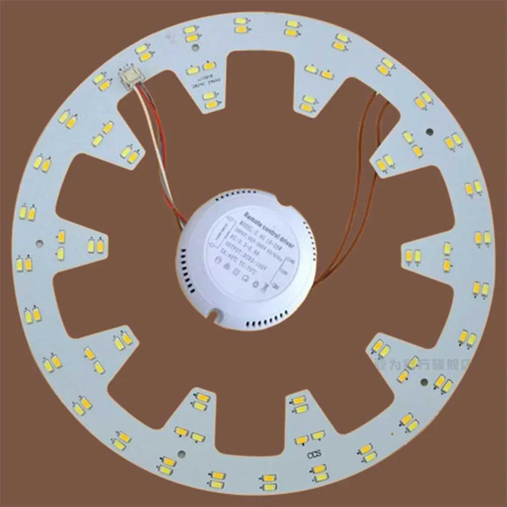 24W 96LED 5730 SMD LED Led Ceiling Light Fittings Fixture 10.82in ...